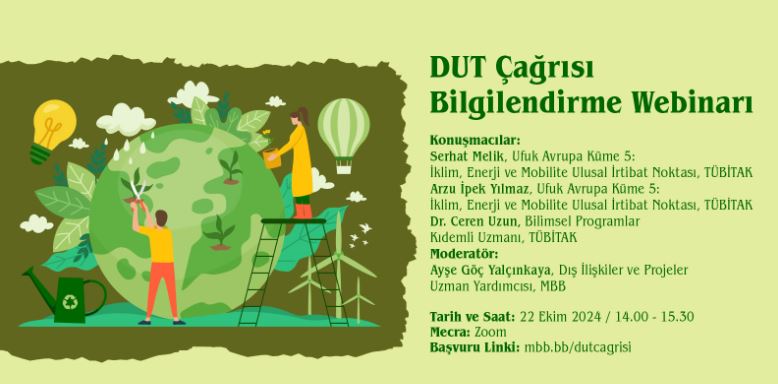 DUT 2024 Çağrısı ve Başvuru Süreci Bilgilendirme Webinarı